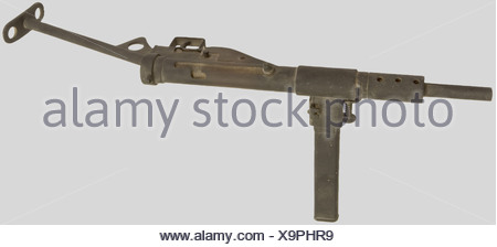 Armes à feu, Maquette en bois de Sten MK II, à l'échelle 1. Superbe ...