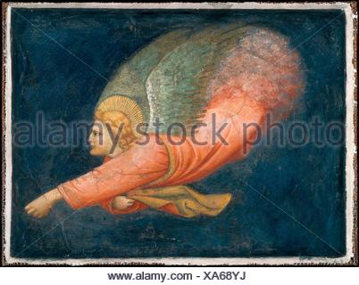 Angel, 14th century, italian, fresco, Metropolitan Museum of Art Stock Photo: 166199338 - Alamy