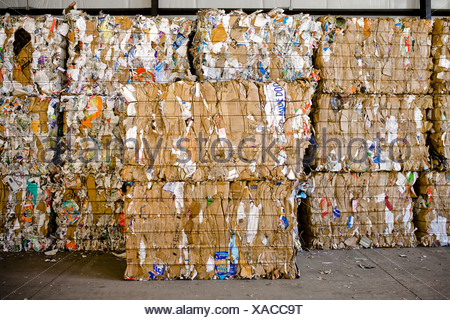bale of cardboard Stock Photo: 59257522 - Alamy