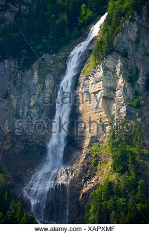 Oltschibachfall, Switzerland, canton Bern, Bernese Oberland Stock Photo ...