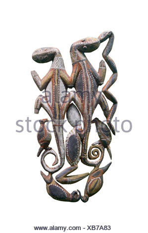 Papua New Guinea, East Sepik province, Sepik river region ...