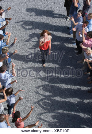 A group of people waving Stock Photo: 30684497 - Alamy