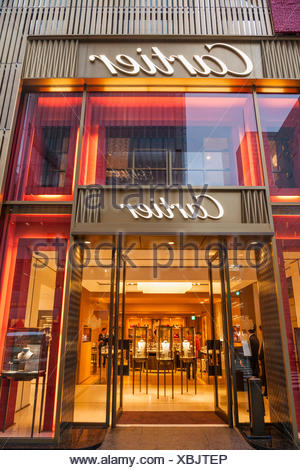 Japan, Honshu, Tokyo, Ginza, Cartier Store Stock Photo: 178882563 - Alamy
