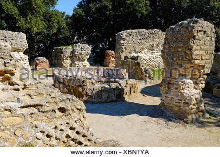 Cuma Cumae Campania Italia Italy temple of the God Zeus later Christian ...
