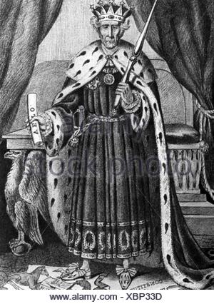 King Andrew the First. A caricature of Andrew Jackson as a despotic ...