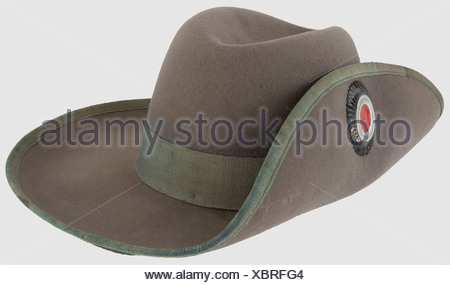 A hat for members of the 'Schutztruppen',in German South-West Africa ...