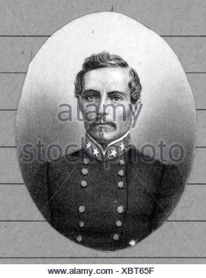 General P G T Beauregard (1818-1893), portrait by George P A Healy ...