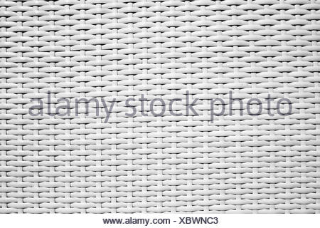 White rattan weave pattern texture background Stock Photo: 111736138 ...