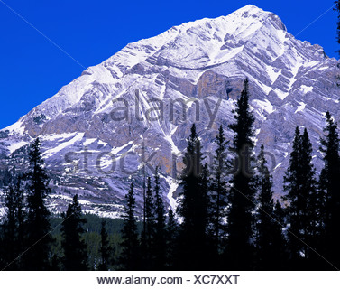 Folded Mountain Sentinel Range Northern Rocky Mountains Muncho Lake ...