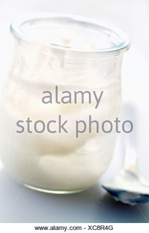 Empty yoghurt pot Stock Photo: 22549607 - Alamy