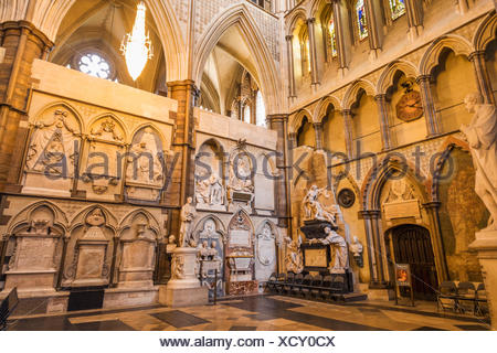 England, London, Westminster Abbey, Poets Corner, Shakespeare Stock ...