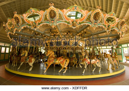 Carousel at Glen Echo Park, Montgomery County, MD Stock Photo: 31993269 ...