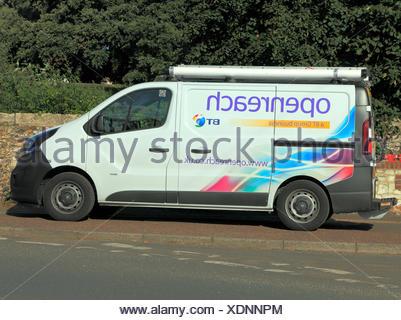 Openreach, Open Reach, BT Group business maintenance repair van Stock ...