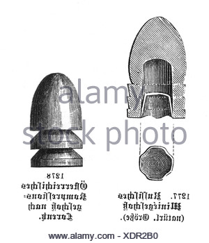 weapons, ammunition, projectile, Russian Minie ball and Austrian ...
