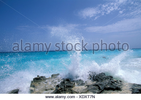 Bahamas, Grand Bahama Island, Eight Mile Rock, Boiling Hole, natural ...