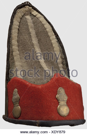 A grenadier's mitre,presumably for the Pavlovski Grenadier Stock Photo ...