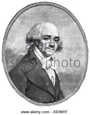 Giovanni Battista Viotti - portrait of the Italian violinist and Stock ...