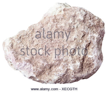 marl (marlstone) stone isolated on white Stock Photo: 169228869 - Alamy