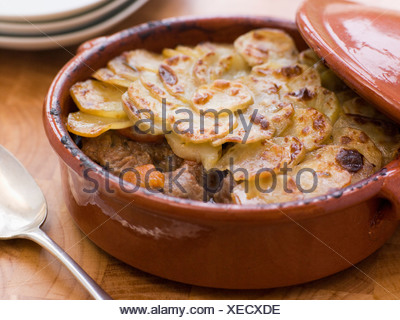 Lancashire Hot Pot , English cuisine, famous meat and potato ...