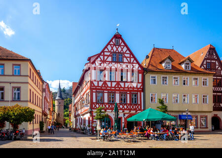 Rathaus mit Maintor in Marktbreit, Bayern, Deutschland Stockfoto, Bild ...