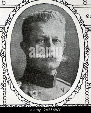 Karl Freiherr von Plettenberg (1852-1938), preußischer Offizier, und ...
