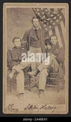 First Lieutenant Robert S. King, Second Lieutenant James W. Slater und ...