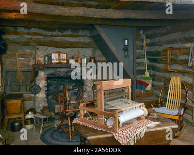 Blick in die pickard Kabine auf Log Cabin Village, ein Wohn- und ...