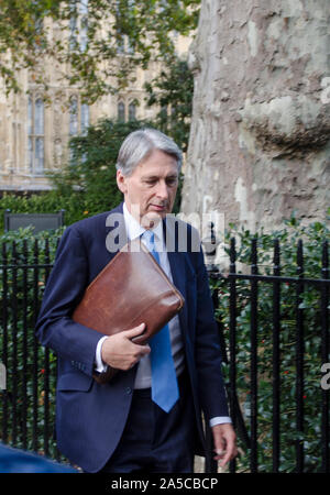 Philip Hammond MP, der ehemalige Bundeskanzler, Konservativ, verlässt ...
