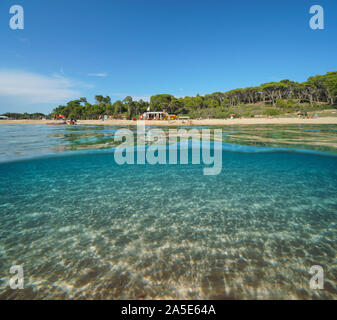 El Castell Strand. Palamos Stockfotografie - Alamy