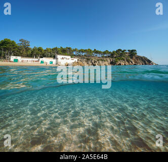 El Castell Strand. Palamos Stockfotografie - Alamy
