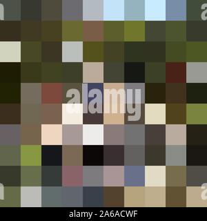 Pixel zensiert Symbol. Zensur bar Vektor unterzeichnen Stock ...