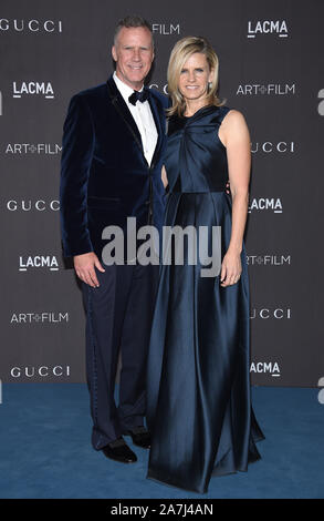 (L-R) will Ferrell und Viveca Paulin kommen bei der LACMA-Jubiläumsgala ...