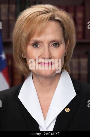 Der US-Senator Cindy Hyde-Smith (Republikaner von Mississippi) kehrt ...