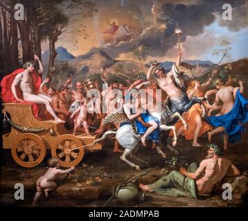 Nicolas Poussin - Le Triomphe de Neptune Ou La Naissance de Vénus Stockfotografie - Alamy