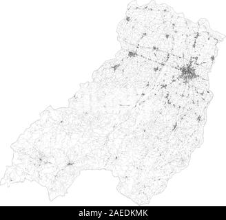 Urban vektor Stadtplan von Parma, Italien Stock-Vektorgrafik - Alamy