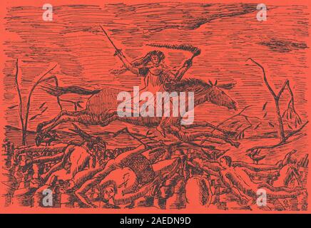 Krieg. Henri Rousseau; Französisch, 1844-1910. Datum: 1894. Abmessungen ...