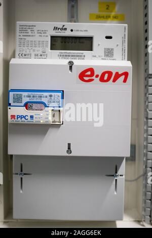 18 Dezember 2019, Hamburg: Ein intelligentes Messsystem für Strom aus ...