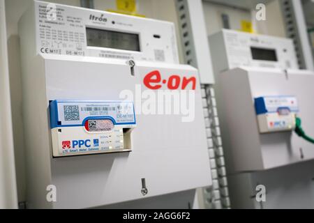 18 Dezember 2019, Hamburg: Ein intelligentes Messsystem für Strom aus ...