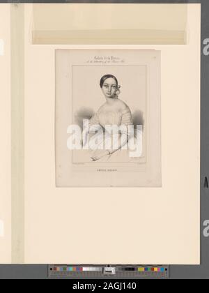 Drei viertel länge Portrait von Lucile Grahn im Kostüm von La Sylphide ...