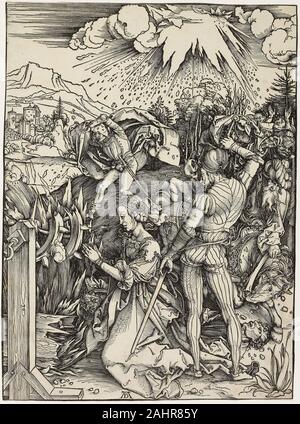 Albrecht Dürers „Martyrium der Heiligen Katharina“ ist ein kraftvoller ...