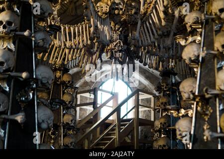 Die sedlec Beinhaus oder Knochen Kirche in Kutná Hora, Prag ...