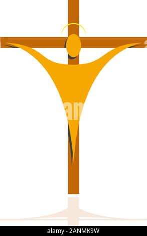 Katholische Kirche Symbol Vektor Abbildung - Bild: 234174176 - Alamy