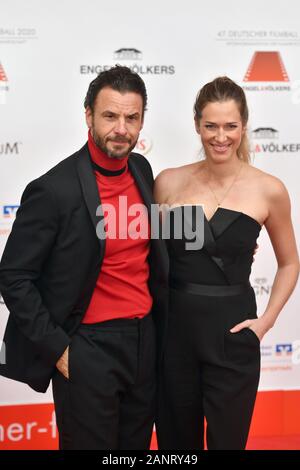 Deutsche Schauspieler, den Stephan Luca während der Präsentation des ...