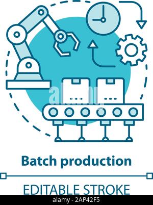 Maschinenbau, Batch-Verarbeitung, Bearbeitung, Unschärfe, Industrie ...