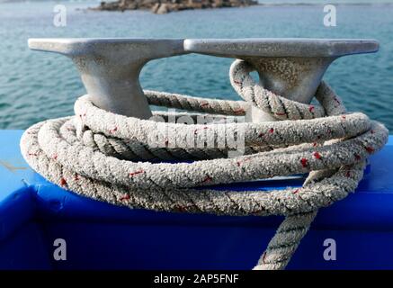 Ile de Batz, in vedette zu Porz Kernoc, Finistere, Bretagne, Frankreich ...