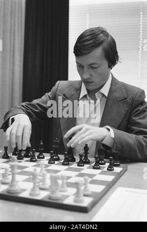 Interpolis Schach-Turnier in Tilburg Beschreibung: 6th Round, Robert ...