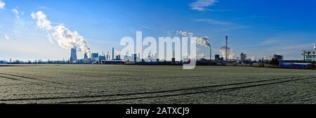 Chemiewerk Leuna Werke, Leuna, Sachsen-Anhalt, Deutschland, Europa ...