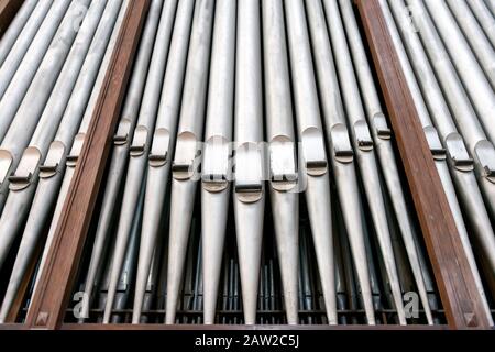 Orgelpfeifen, Detail, Musik, Musikinstrument, Instrument ...