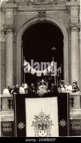 1922 : der italienische PIO XI ( geb. Achille Ratti , 1857 - 1939 ...