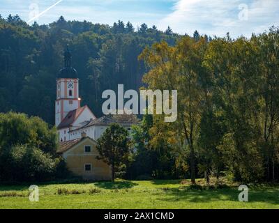 Kirche Schambach im Schambachtal, Bayern, Deutschland, Kirche Schambach ...